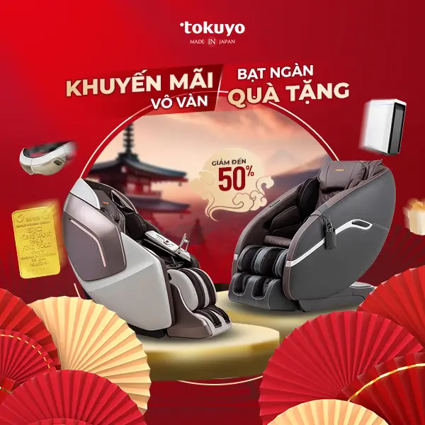 Ghế Massage Toàn Thân Tokuyo - Thương Hiệu Số 1 Nhật Bản